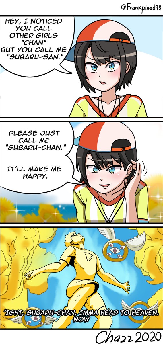 「Subaru-chan (Heaven version). This is t」|Frank Pinedaの漫画