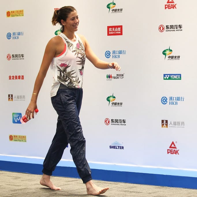 Playing Tennis Barefoot