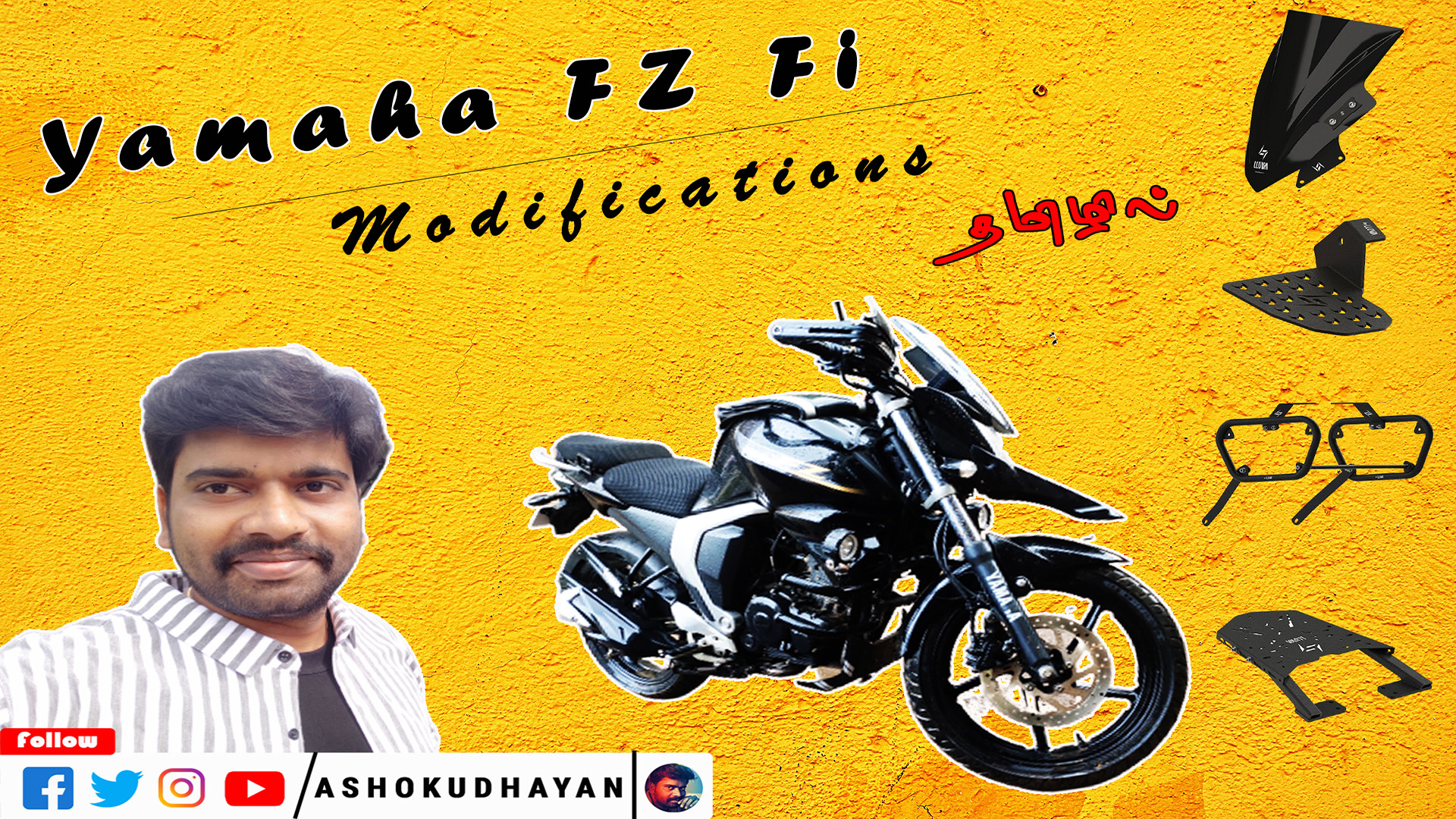 Yamaha Fz16 Modification Parts