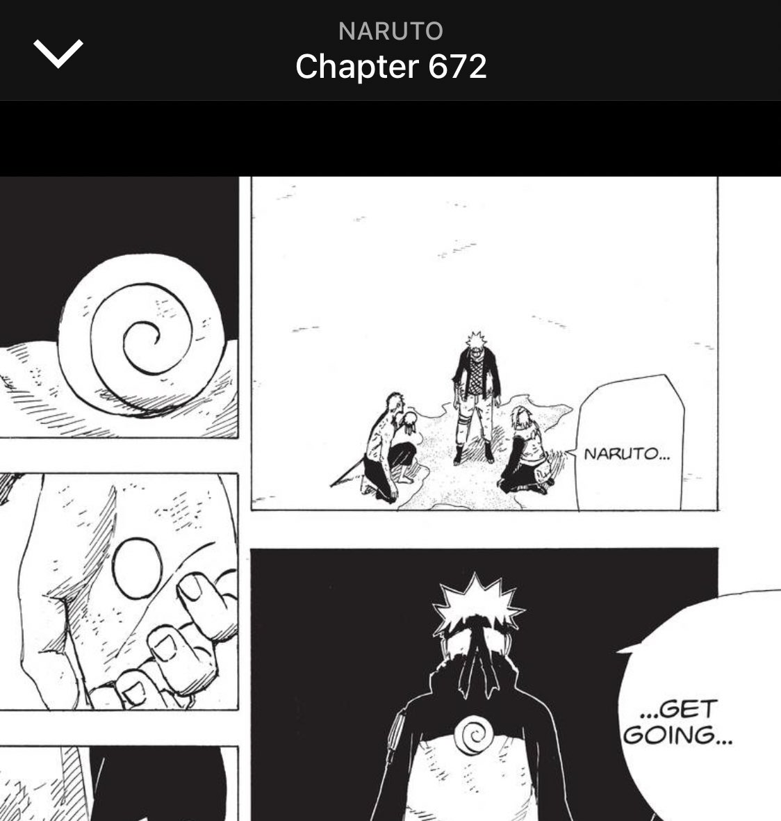 Naruto Manga 672