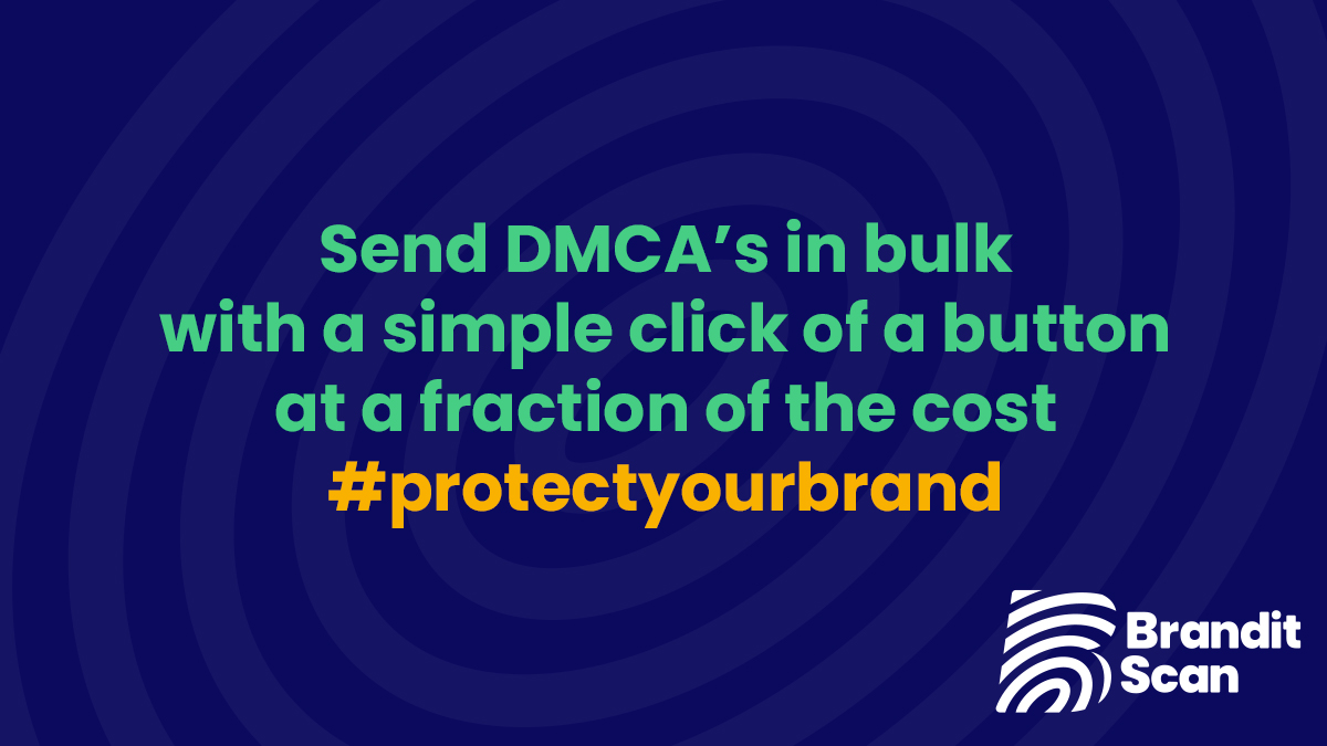 Did you know? You can easily send DMCA's in bulk from your dashboard ...
