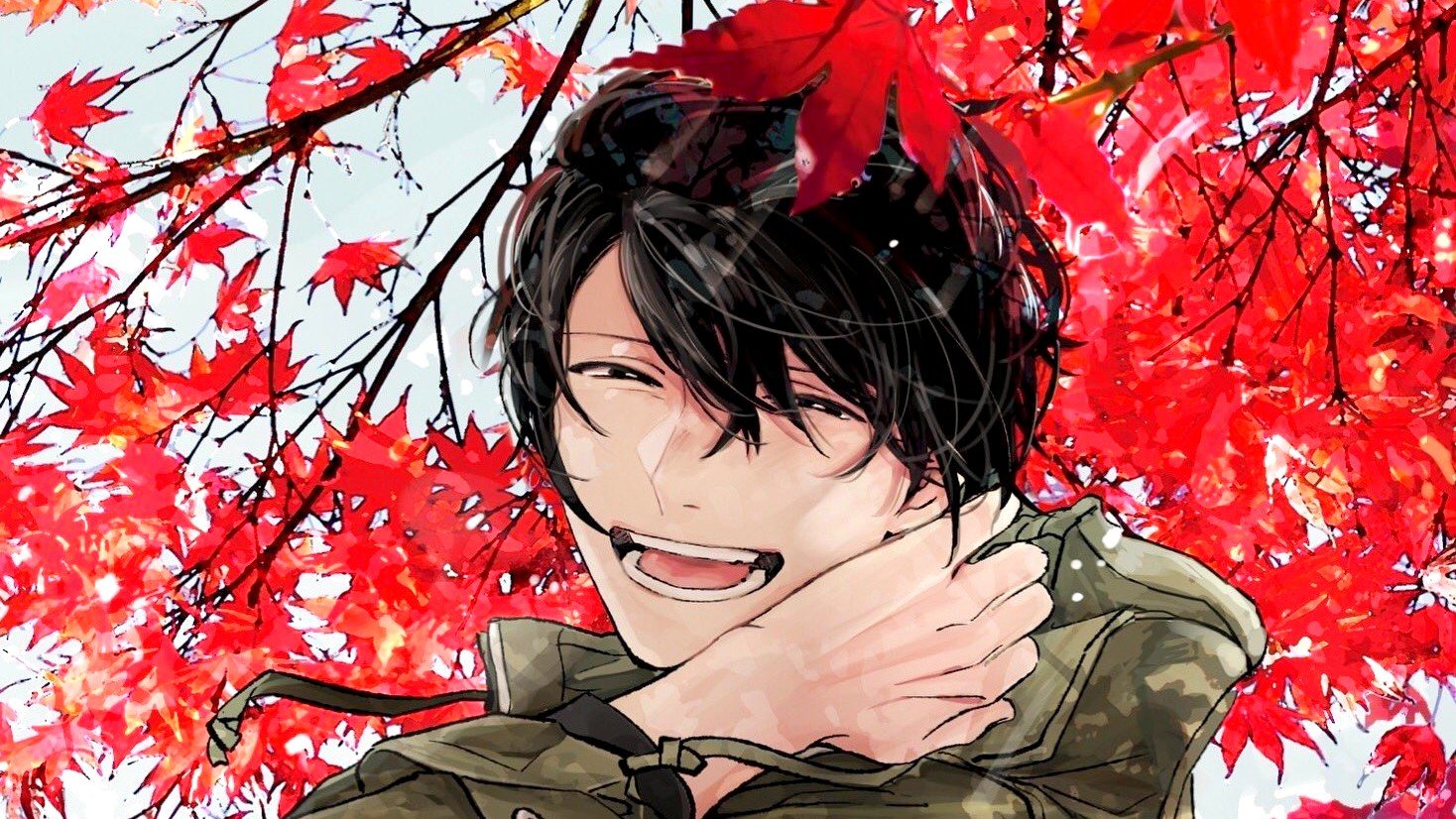 Anime Guy Happy Smile