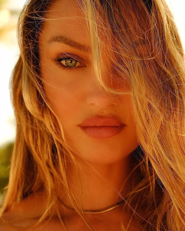 Candice Swanepoel Brown Hair Vs Blonde