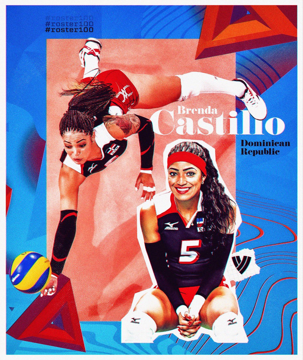 Brenda Castillo Dominican Volleyball