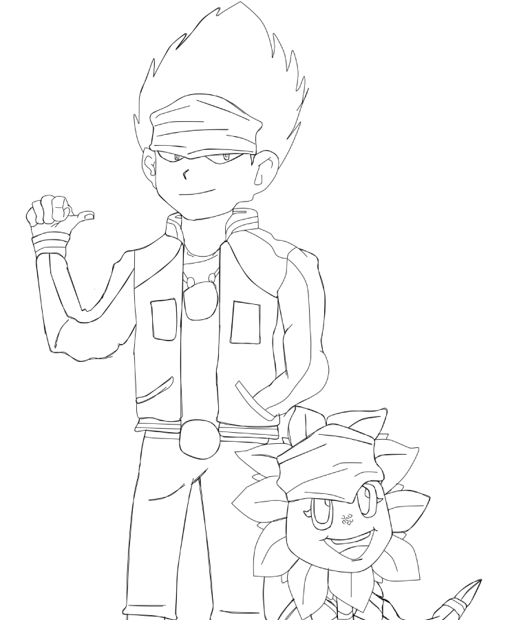 Daigo Coloring Pages