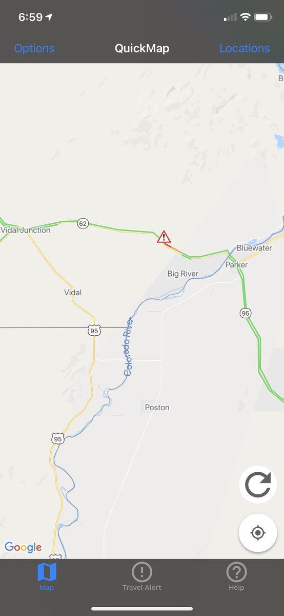 Palm Springs, CA Road Conditions with Driving and Traffic Flow ...