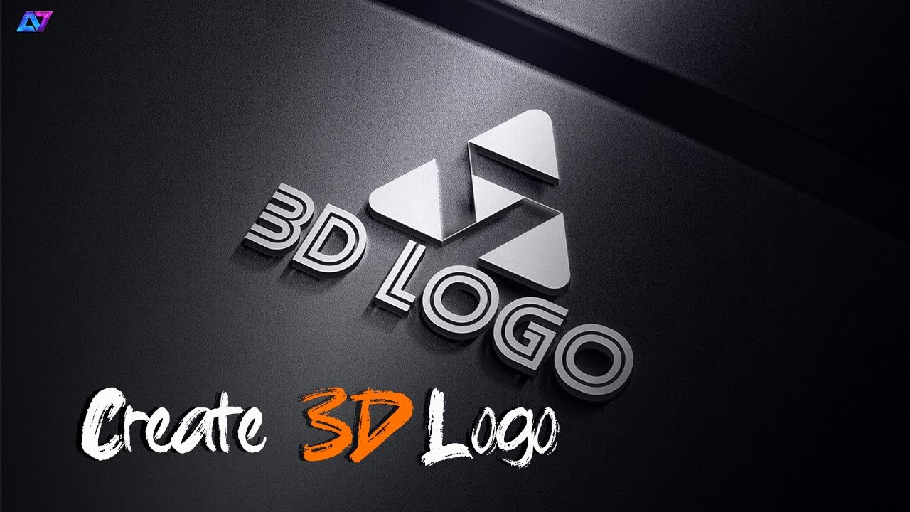 3d Logo Design Psd