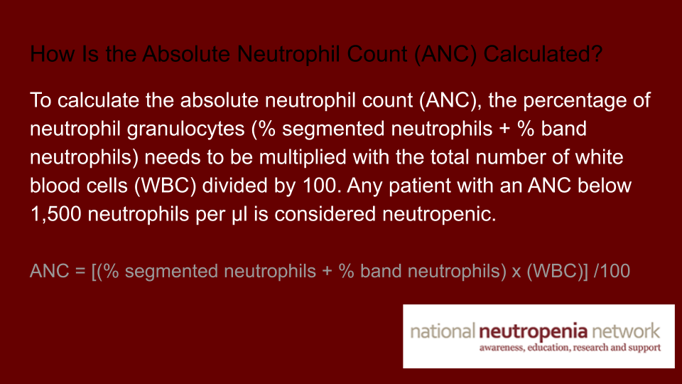 Absolute Neutrophil Count Performing Calculation American, 56% OFF Absolute Neutrophil Count Performing Calculation American, 56% OFF
