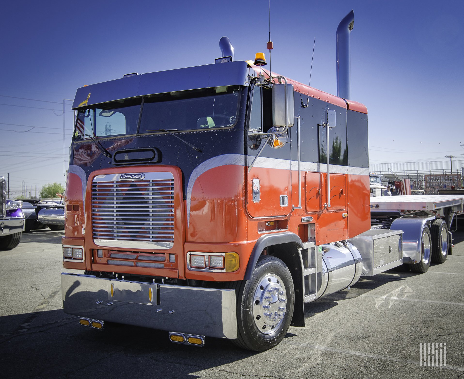 Custom Cabover Semi Trucks