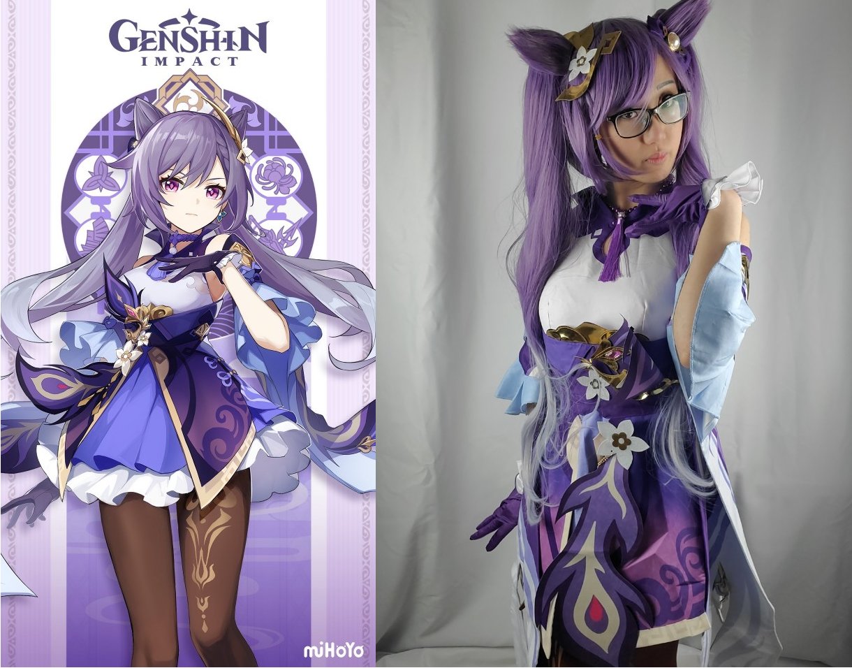 HoneyLemonLena on Twitter: "Keqing live and streaming genshin impact today @3pm EST. Also doing ...