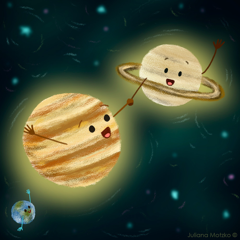 Cute Planet Jupiter
