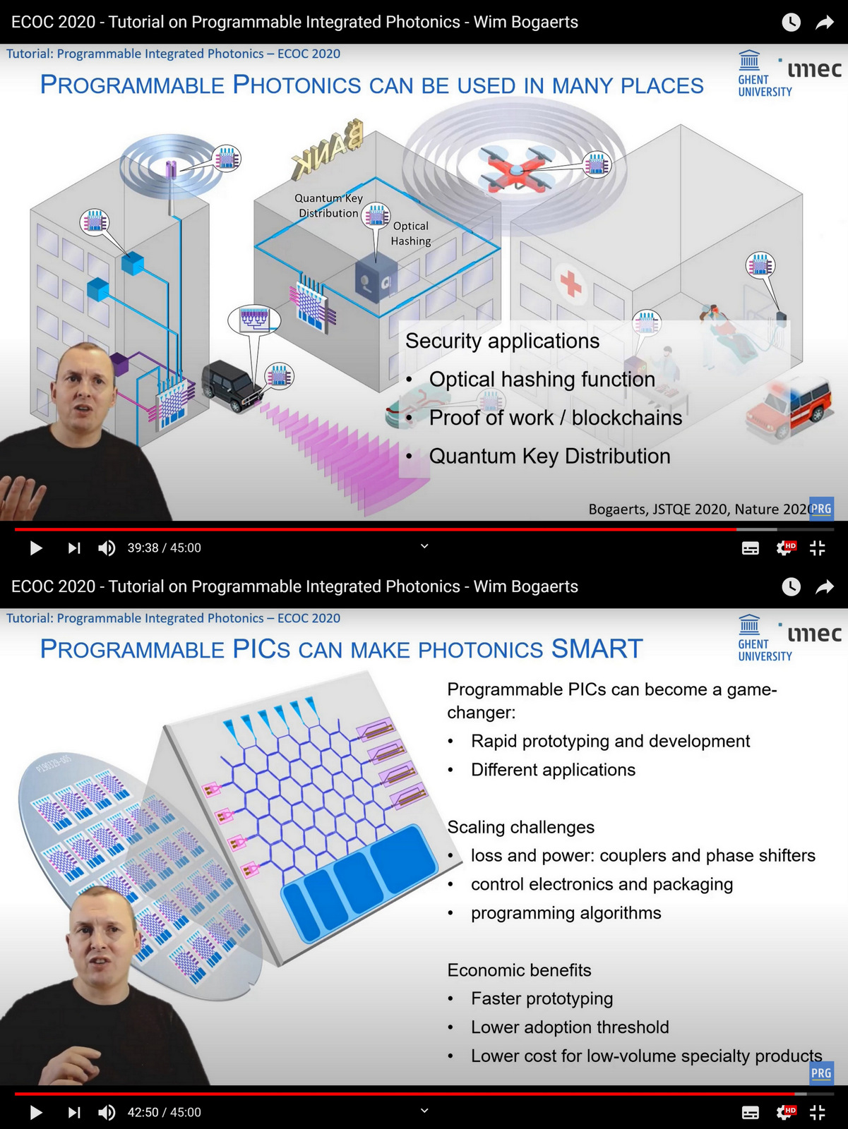 OGAWA, Tadashi on Twitter: "=> "Programmable Integrated Photonics", Wim Bogaerts ...