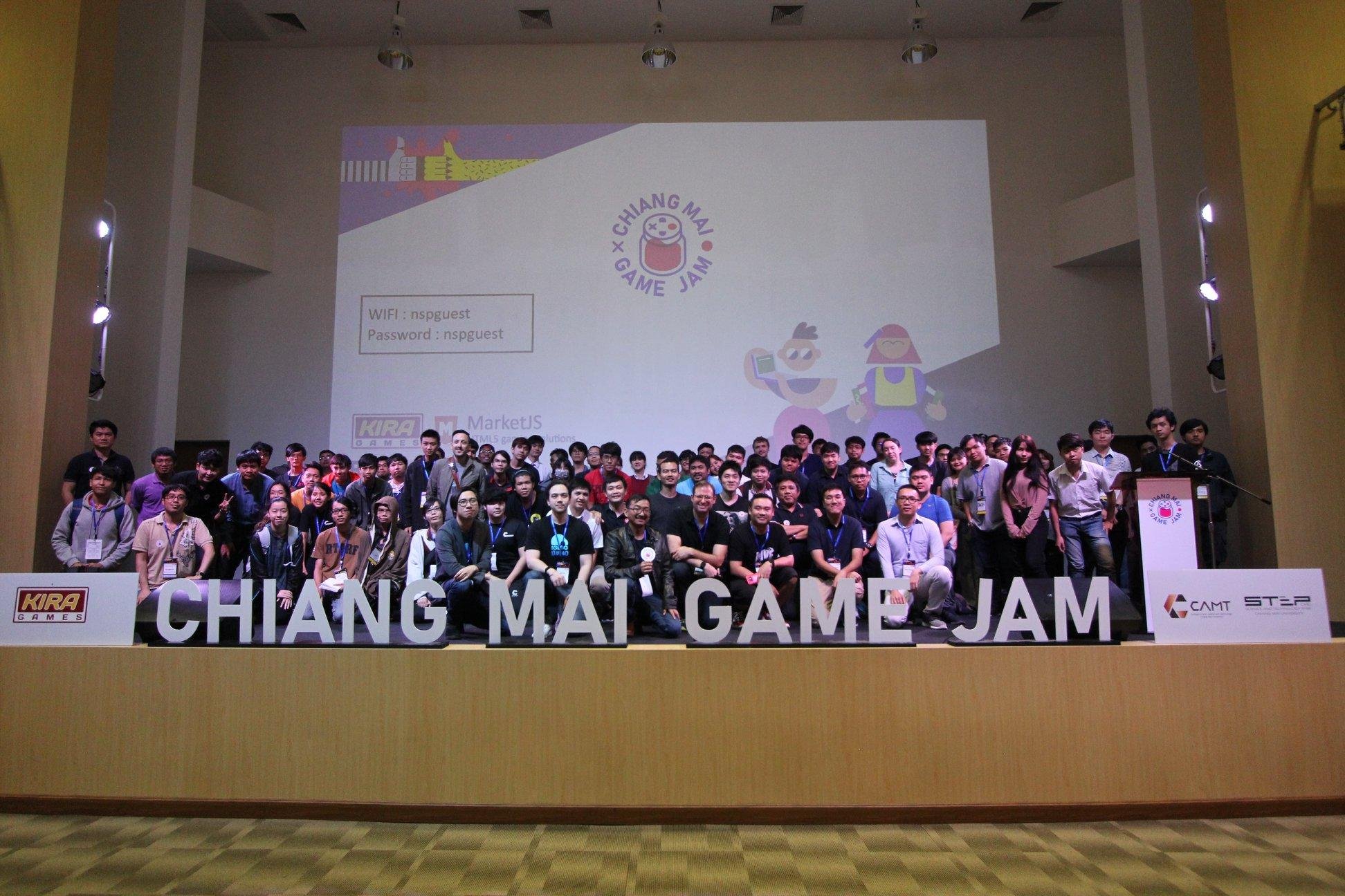 Art-Eater ️⬇️↘️🐲👊 on Twitter: "We then founded the Chiang Mai Game Jam, the first original local ...