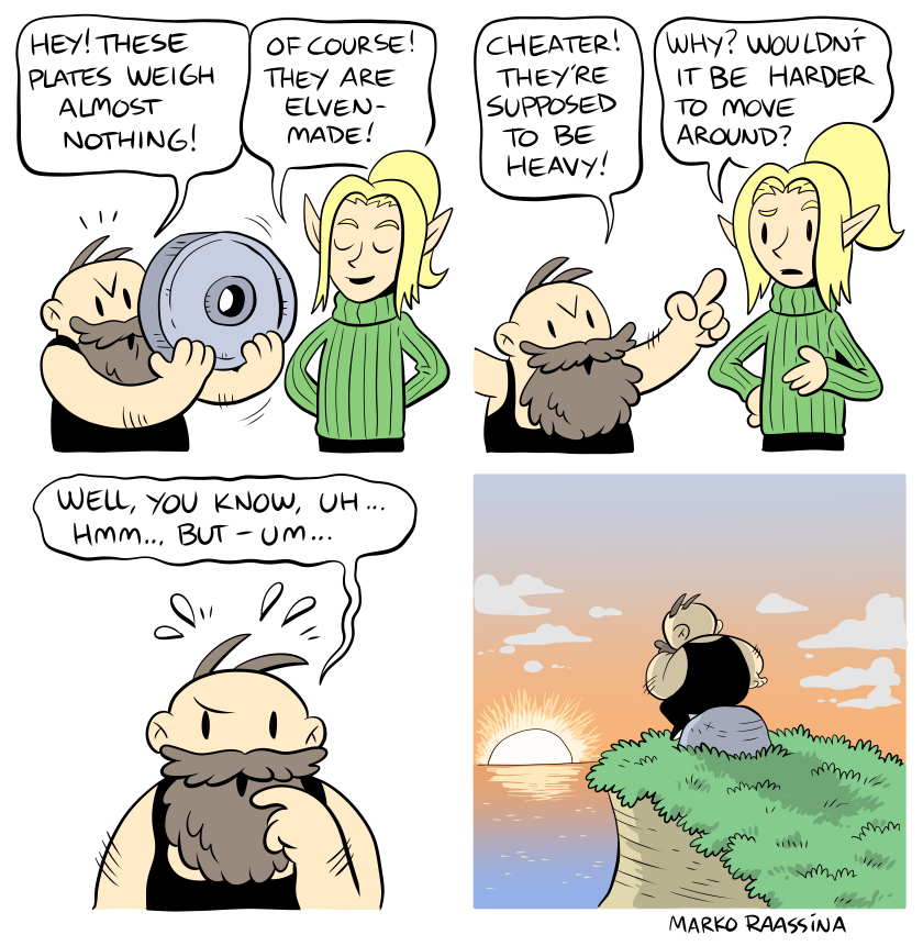 「My Girlfriend Is an Orc Warlord 16 」Marko (Nerd and Jock comics)の漫画