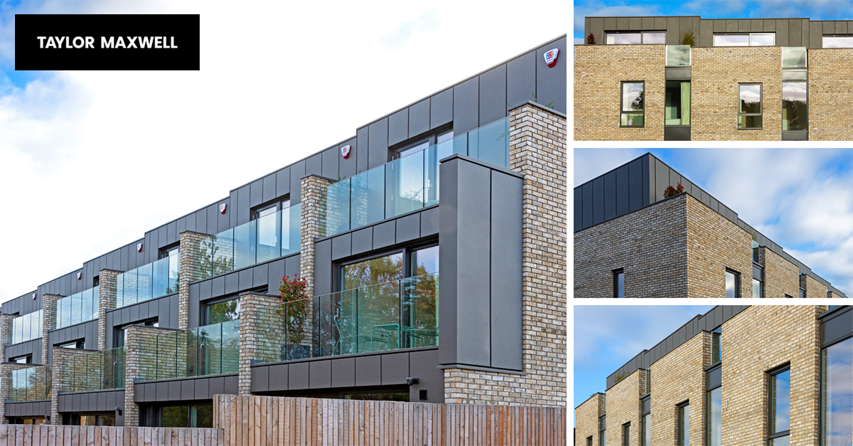 Metal And Brick Facade