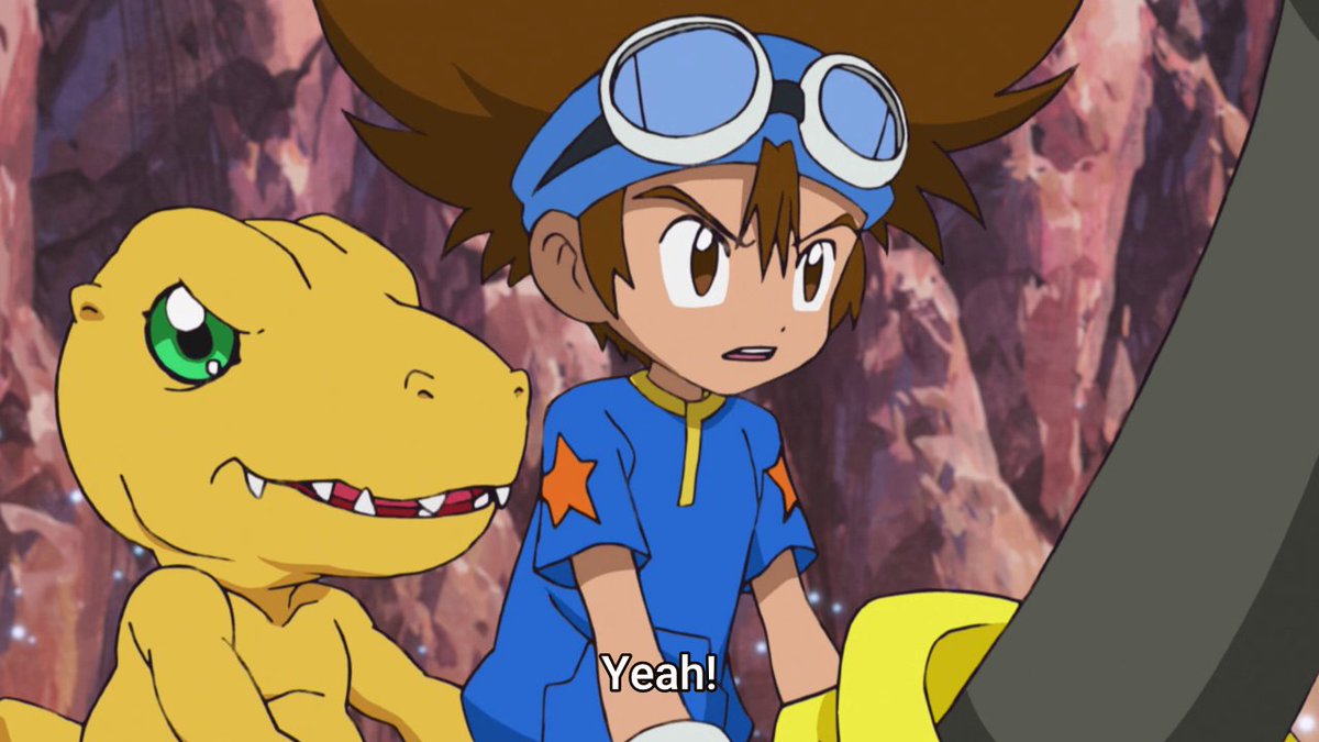 Agumon And Tai