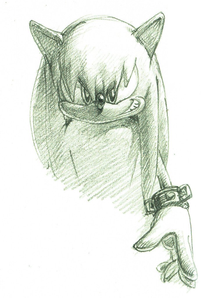 Sonic Adventure 2 Concept Art Shadow