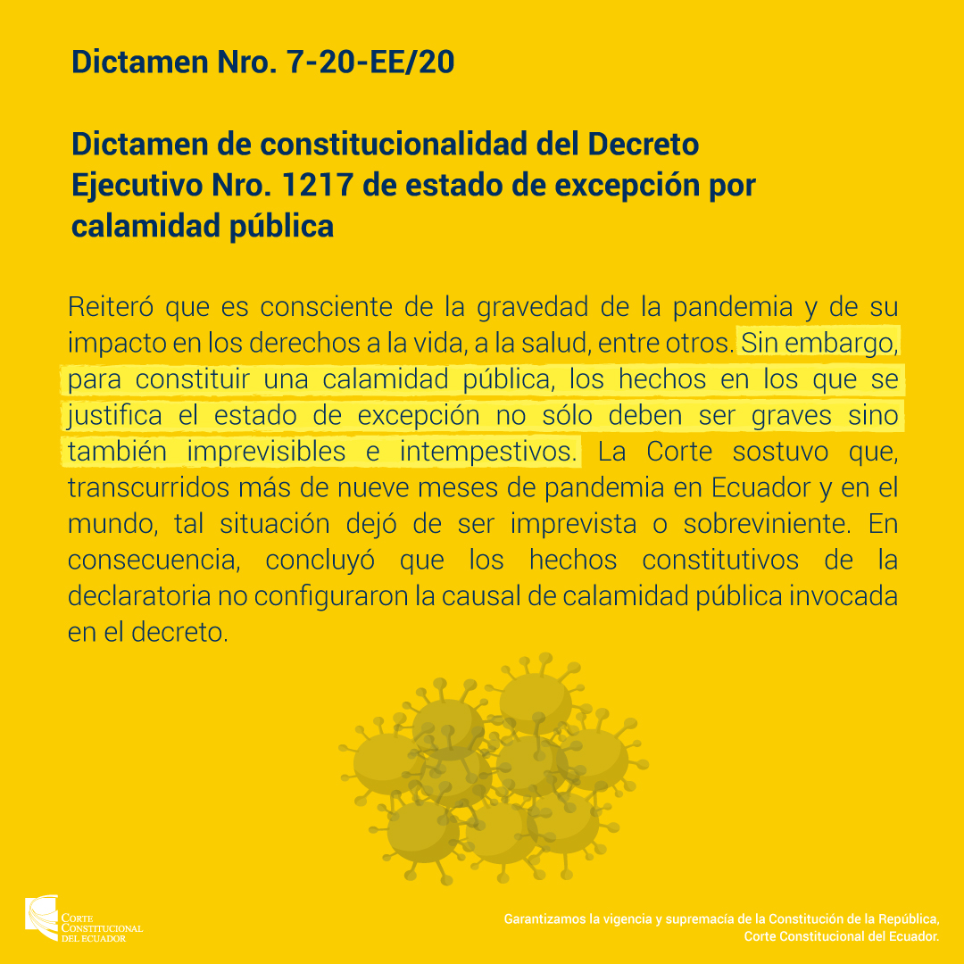 Corte Constitucional De Ecuador Declaró Inconstitucional El Régimen De