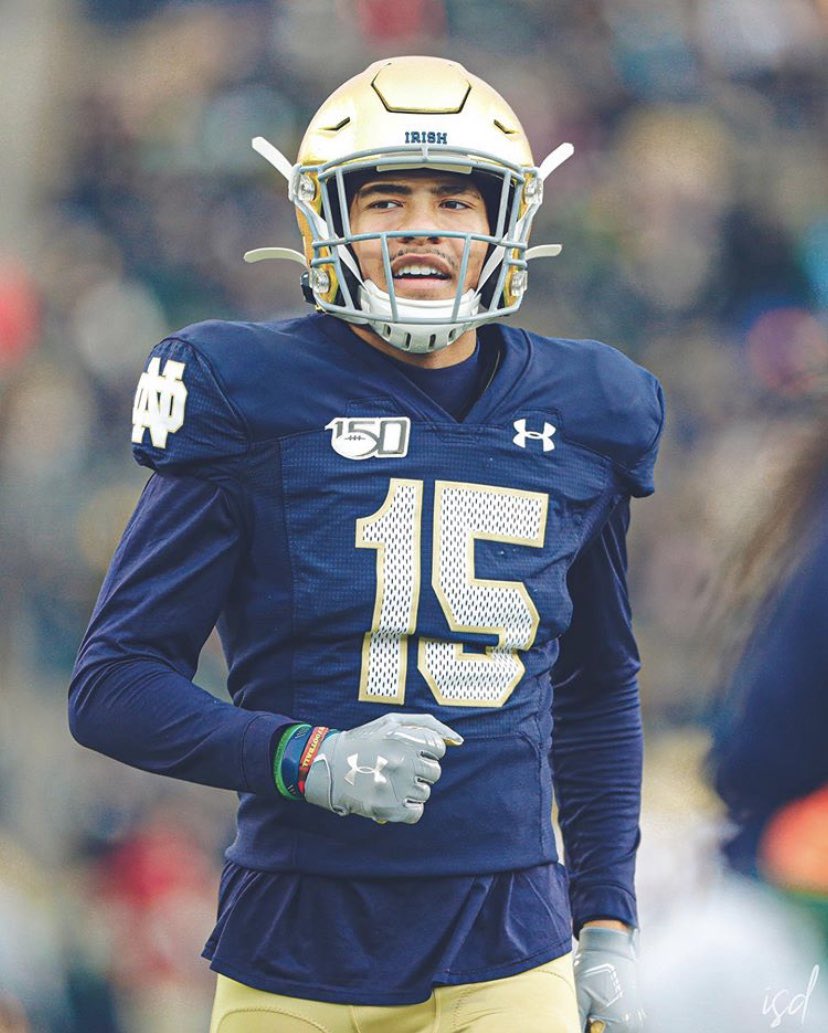 Notre Dame DB Isaiah Rutherford has entered the transfer portal : r/CFB