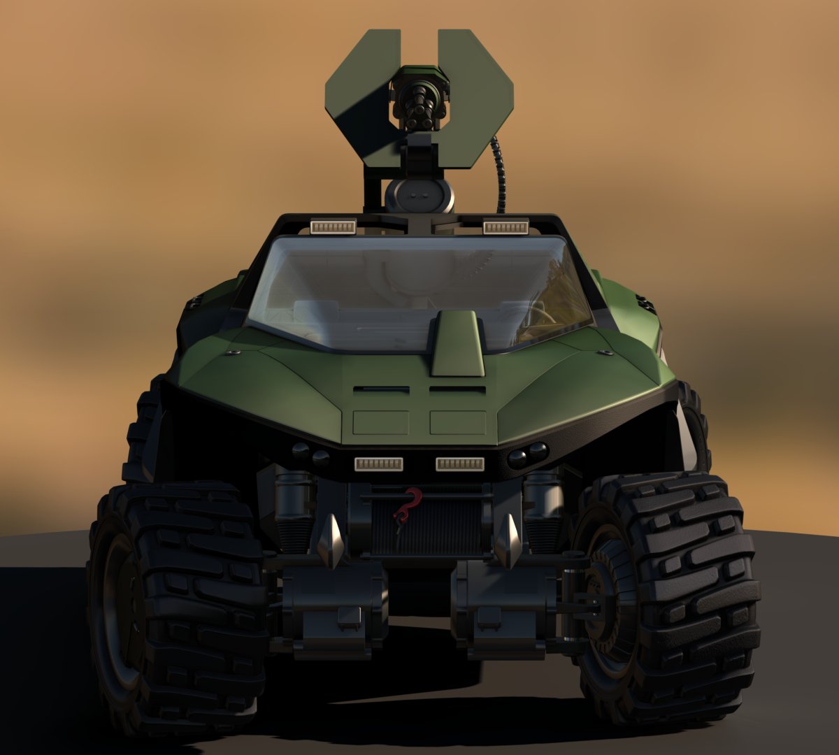 Halo Warthog Full View