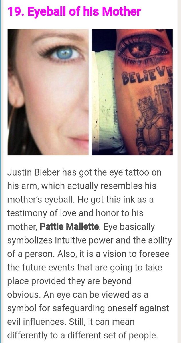 Justin bieber eye tattoo photos - Wisconsintattoocompany.com