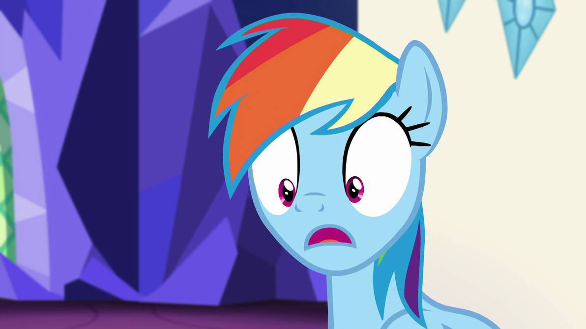 Rainbow Dash Surprised Face