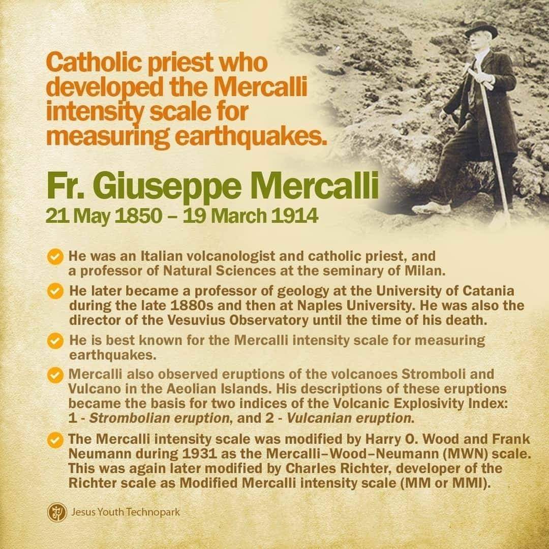 Giuseppe Mercalli Scale