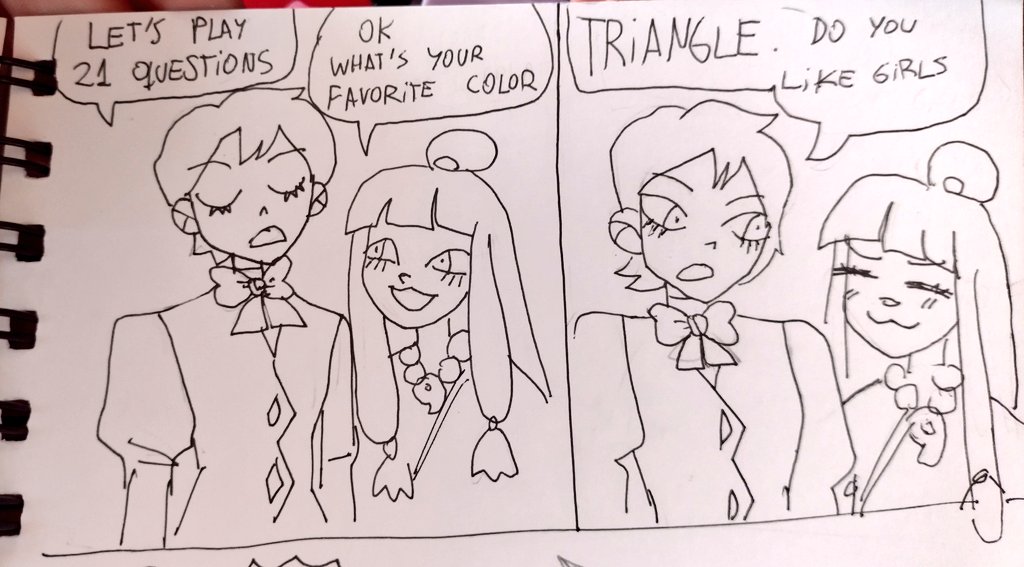 wip dont rt] making danganronpa thh stickers.. 」Mantis 🌈の漫画