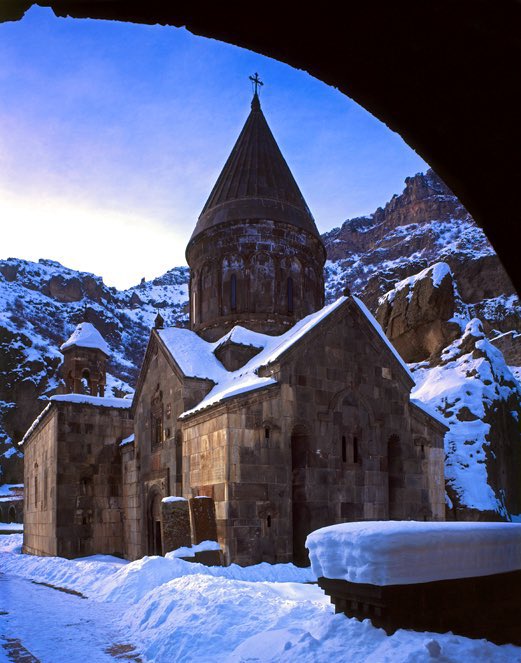 Geghard Monastery Winter