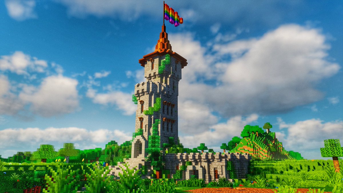 Minecraft Castle Tower Flag