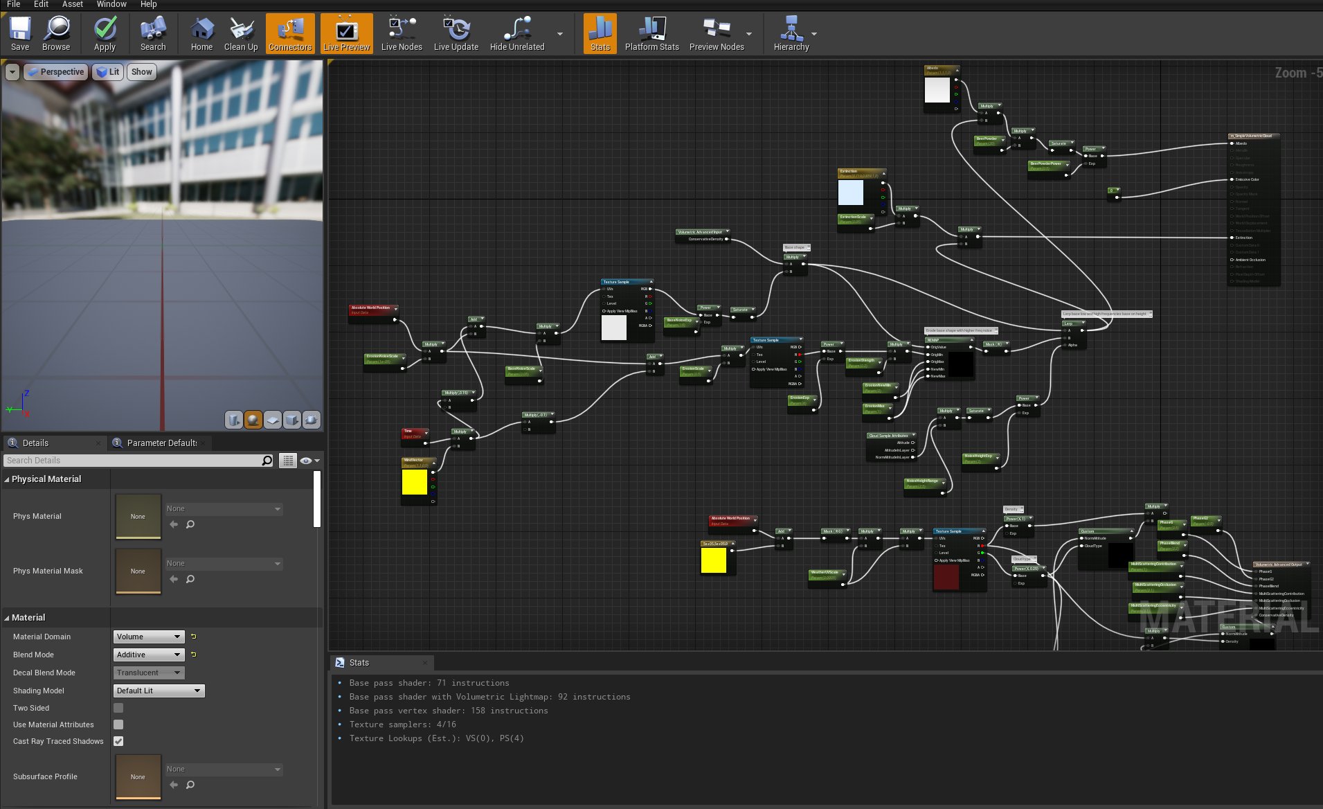 WorldofLevelDesign on Twitter: "Finally, I have the "#UE4 Volumetric Cloud Custom Step-by-Step ...