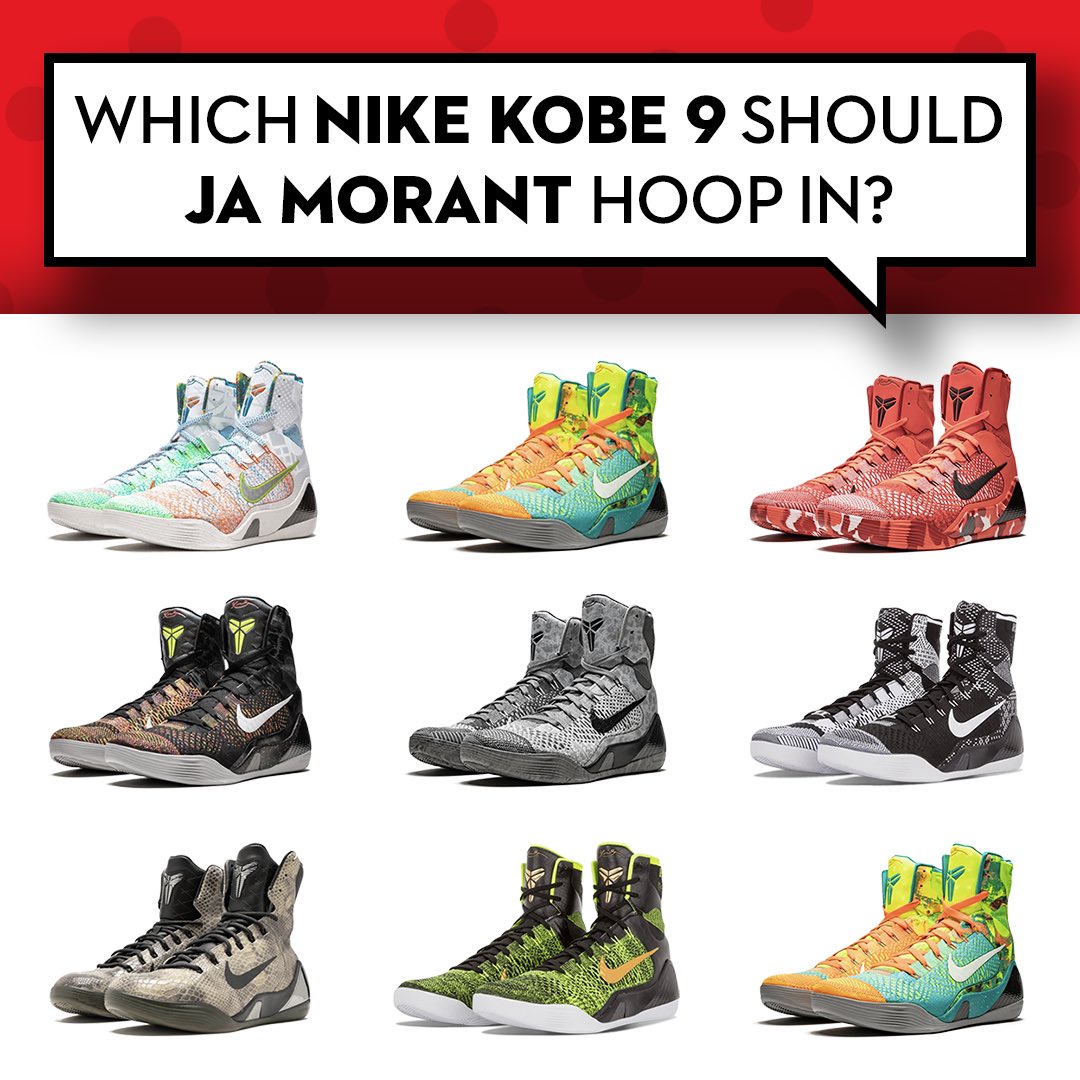 Kobe 9 High Colorways