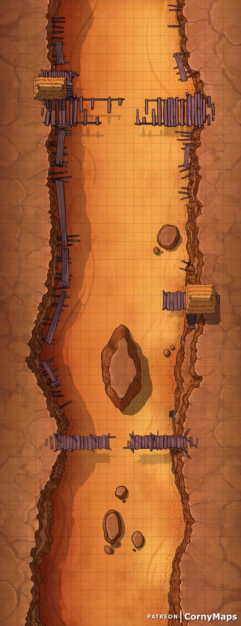 CornyMaps on Twitter: "The Last Canyon: will the old bridge would not hold and the monster ...