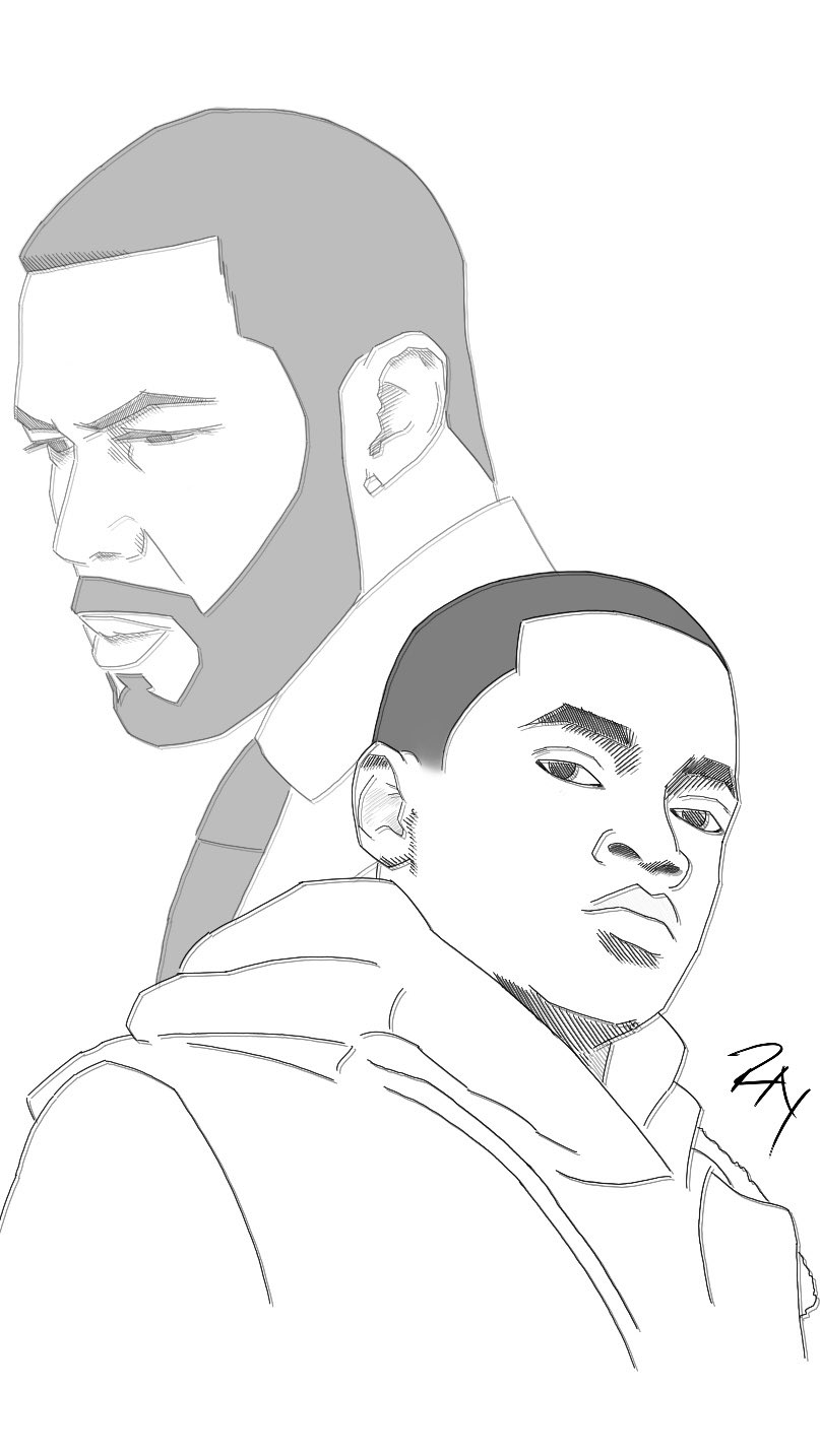 Famous People Easy Sketches