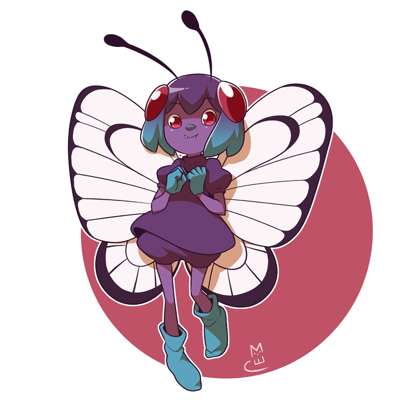 Butterfree Gijinka