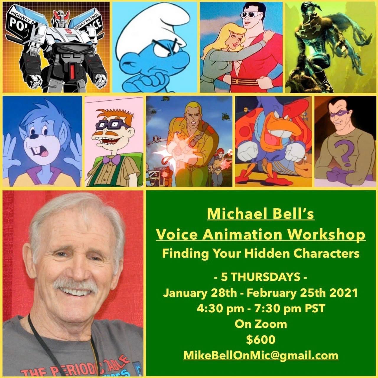 Michael Bell Voice Actor