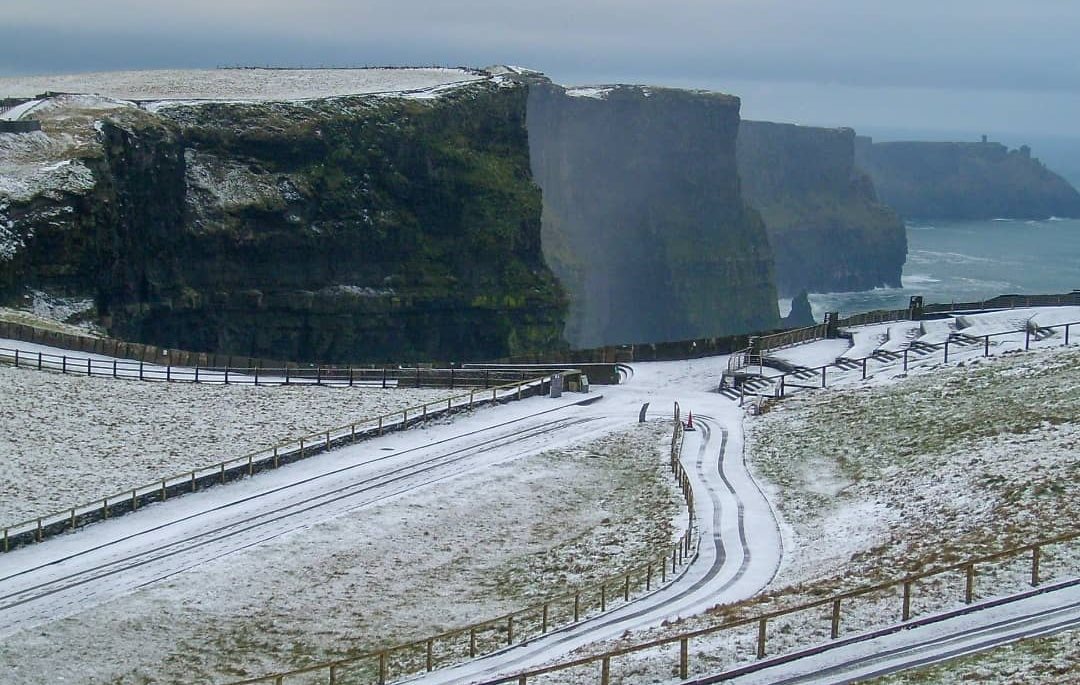 Cliffs Of Moher Winter