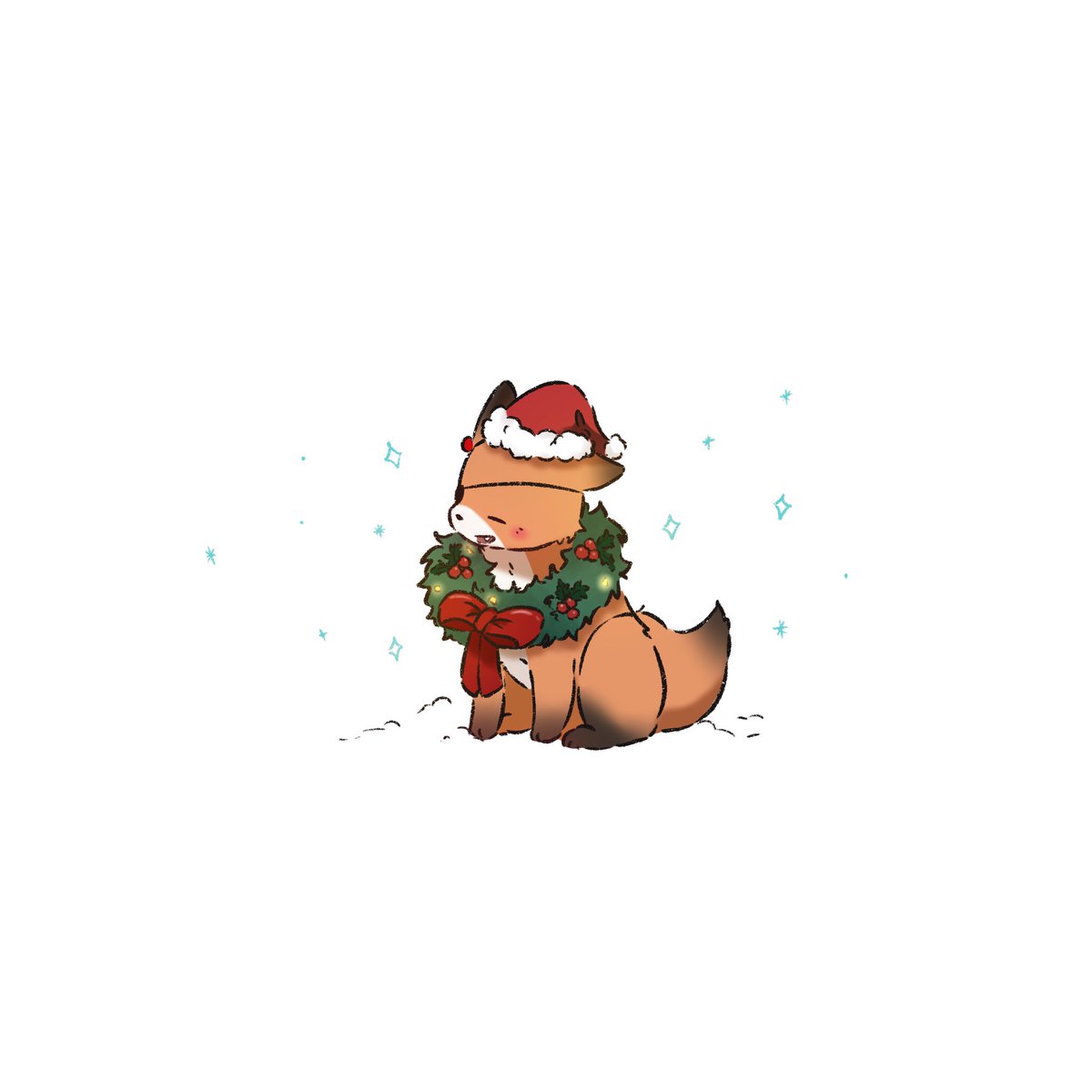 「Happy crimmus ? 」|Sanlong Fafaのイラスト