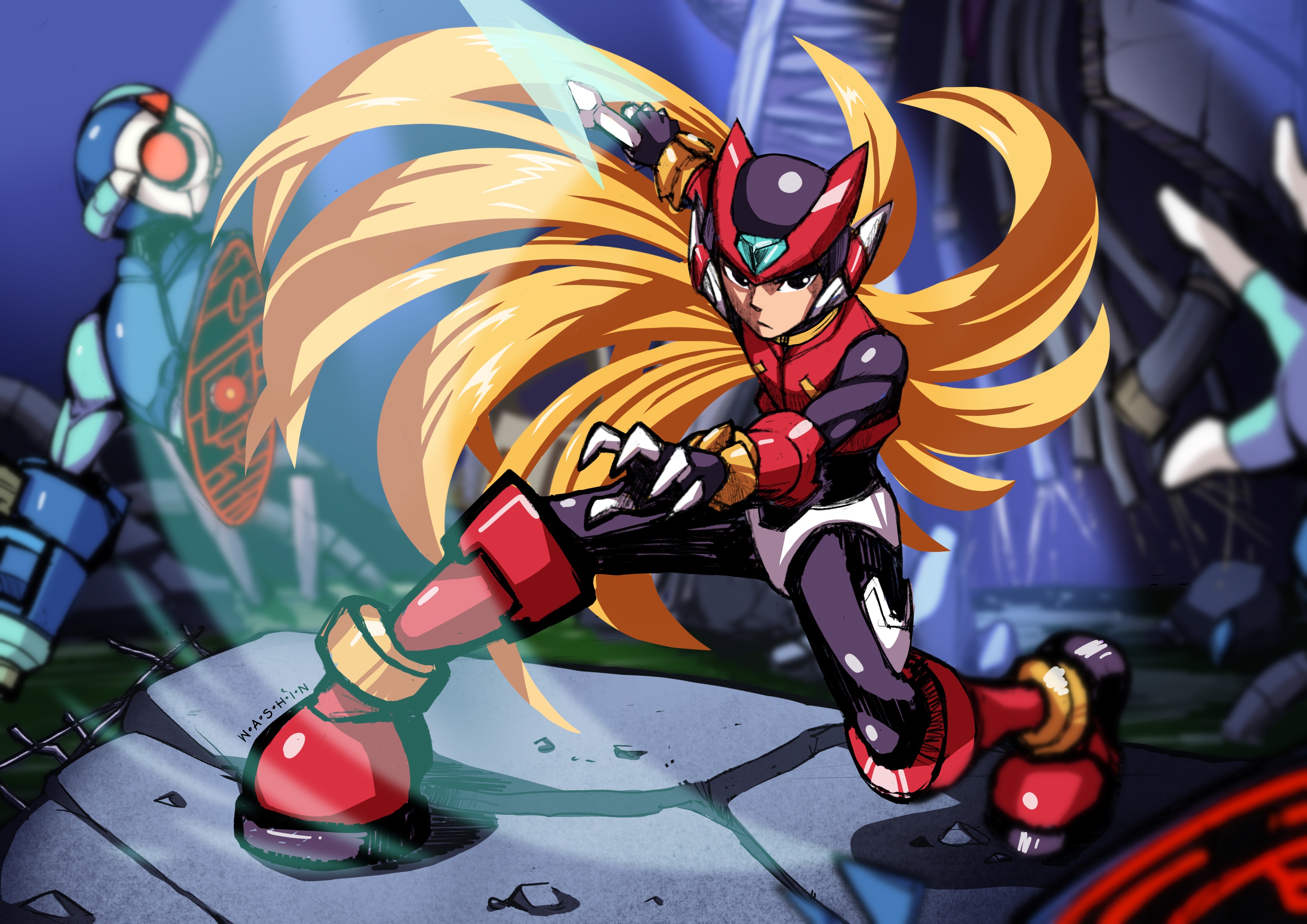 Megaman Zero 2 Wallpaper