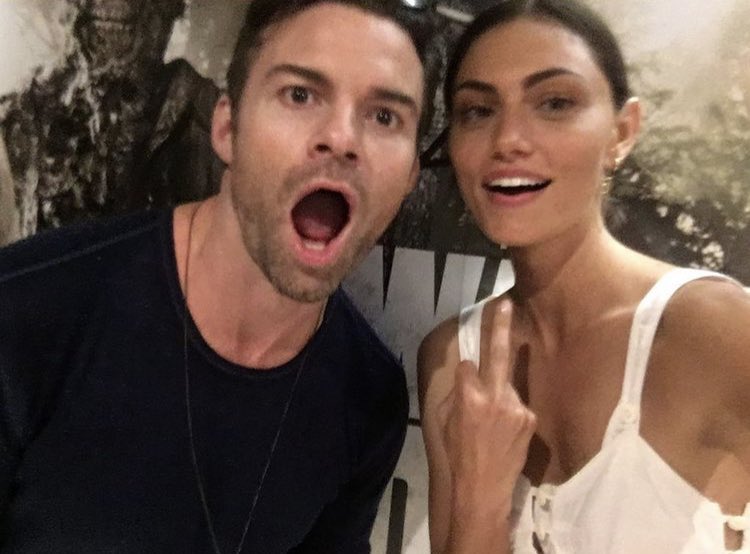 Phoebe Tonkin And Daniel Gillies Kissing
