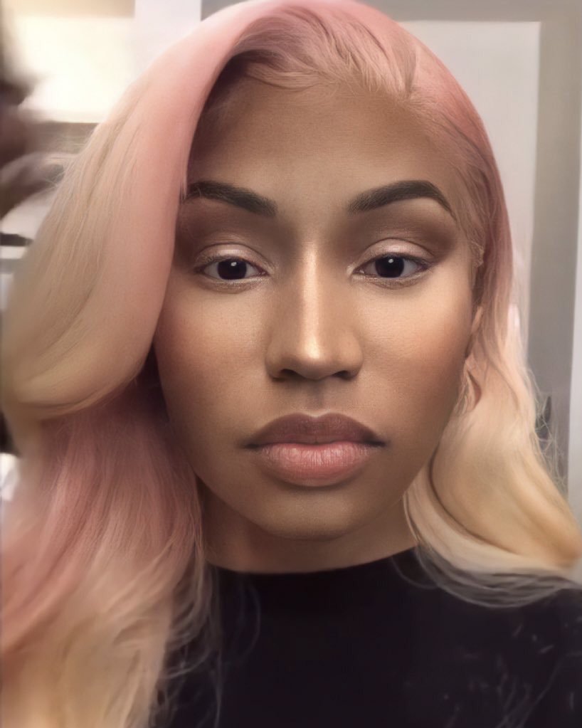 Nicki Minaj Without Makeup And Wig