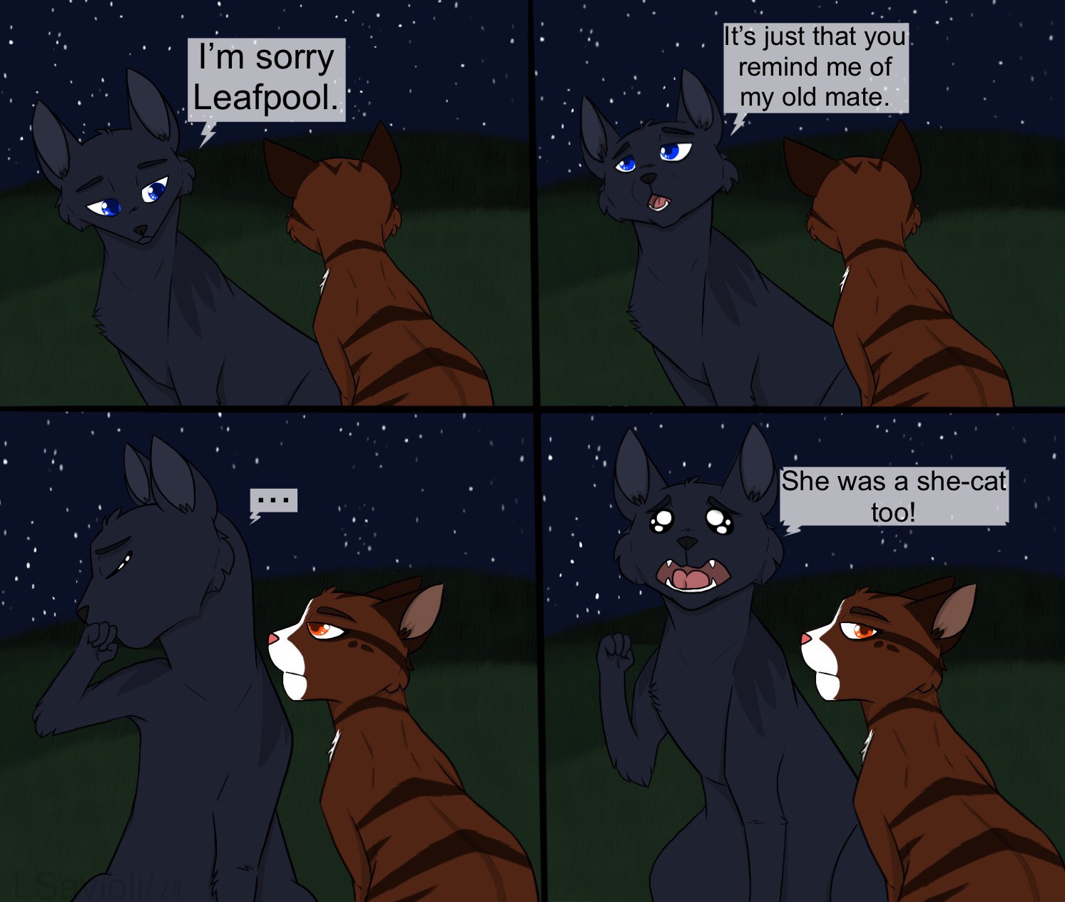 Leafpool And Crowfeather Mating Who Does Crowfeather Love More? By