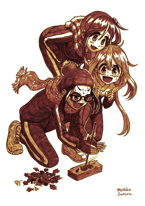 「inuyama aoi multiple girls」Fan Art(Popular)｜3pages