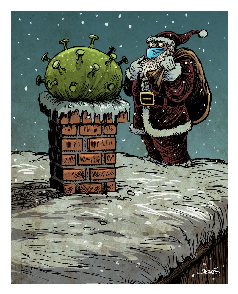 Funny Christmas Cartoons Far Side