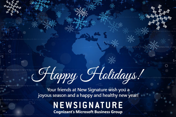 Happy Holidays Signature