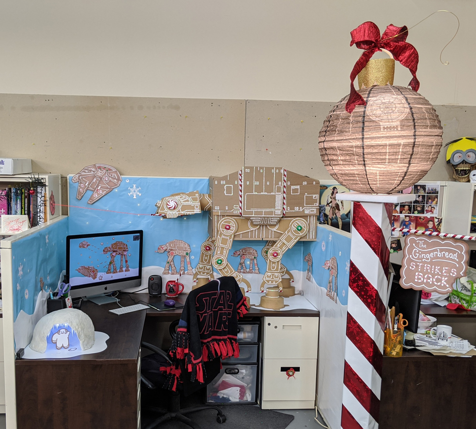 Holiday Cubicle Contest Hancock Associates | Congratulations To The