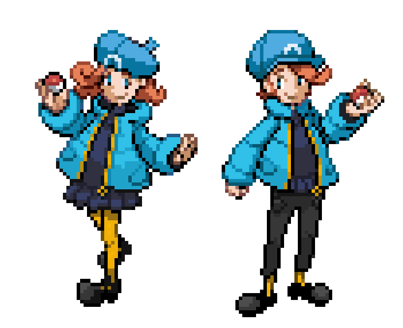 Fakemon Trainer Sprites