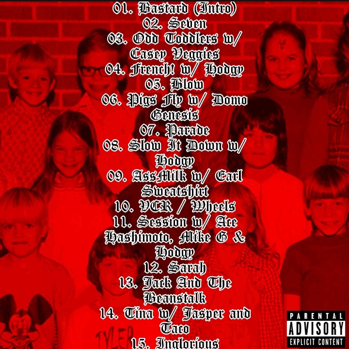 Tyler The Creator Bastard Album Cover