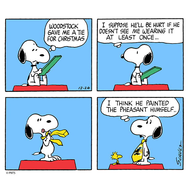 Peanuts Christmas Comics