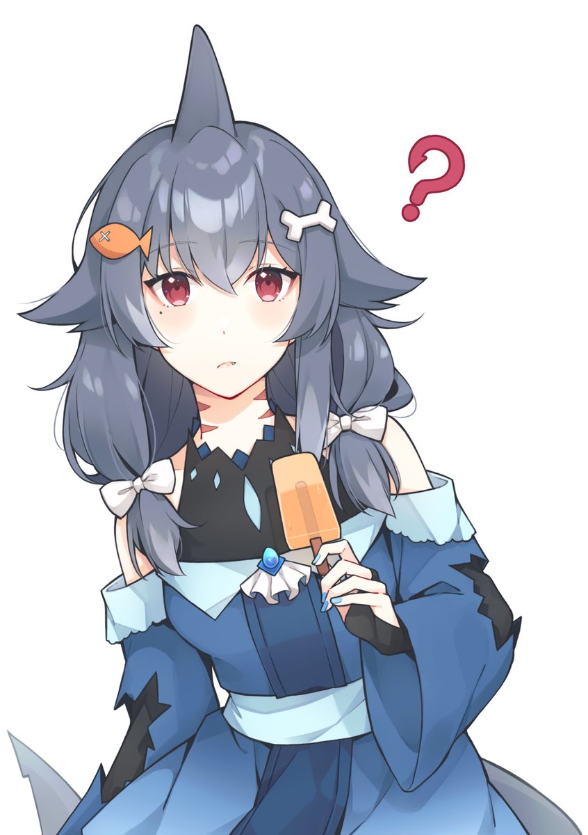 「what ? 」|🦴🦈 mako sameshima !のイラスト